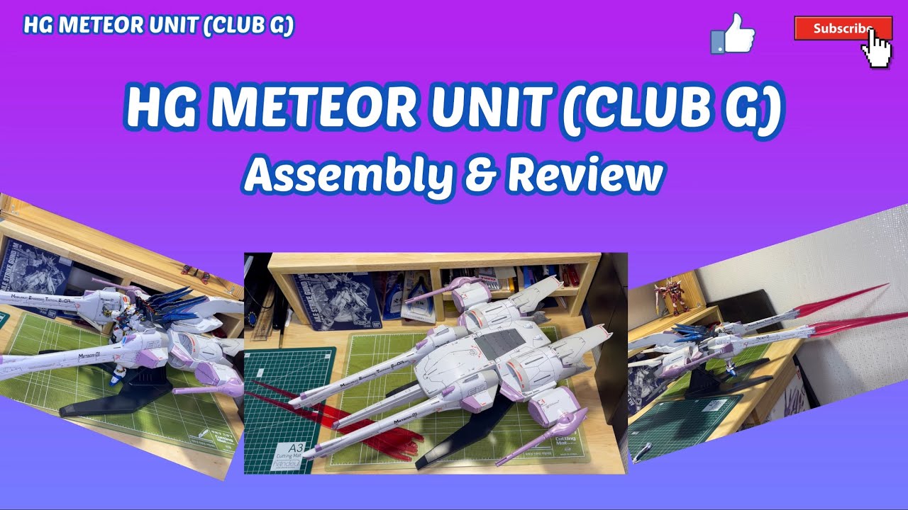HG METEOR UNIT (CLUB G) Assembly & Review 미티어유닛 조립 및 리뷰 - YouTube