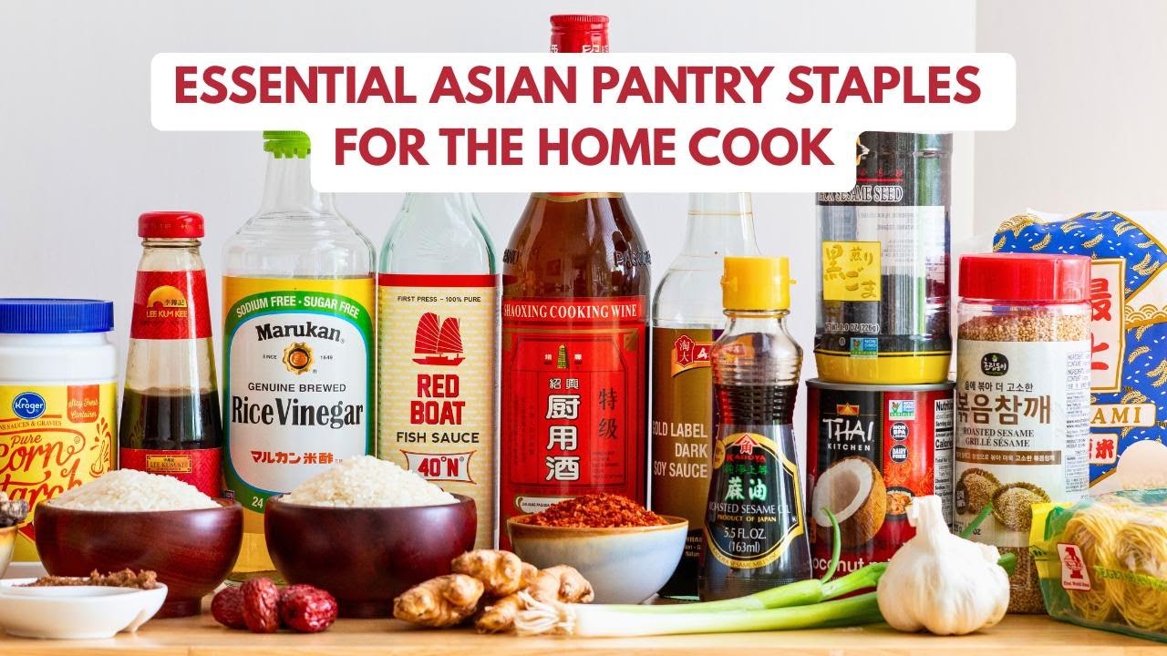 13+ Essential Asian Pantry Staples (How to Use, Store and Substitutions ...