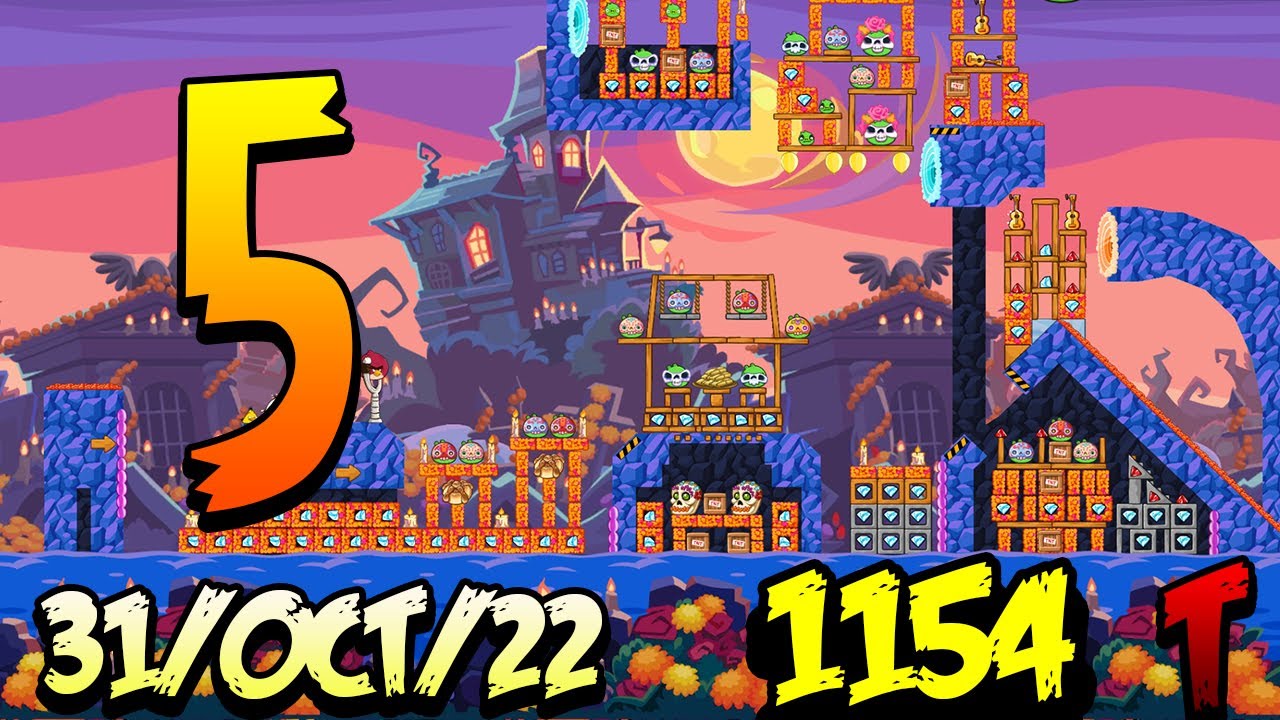 Angry Birds Friends Level 5 Tournament 1154 Highscore POWER-UP ...