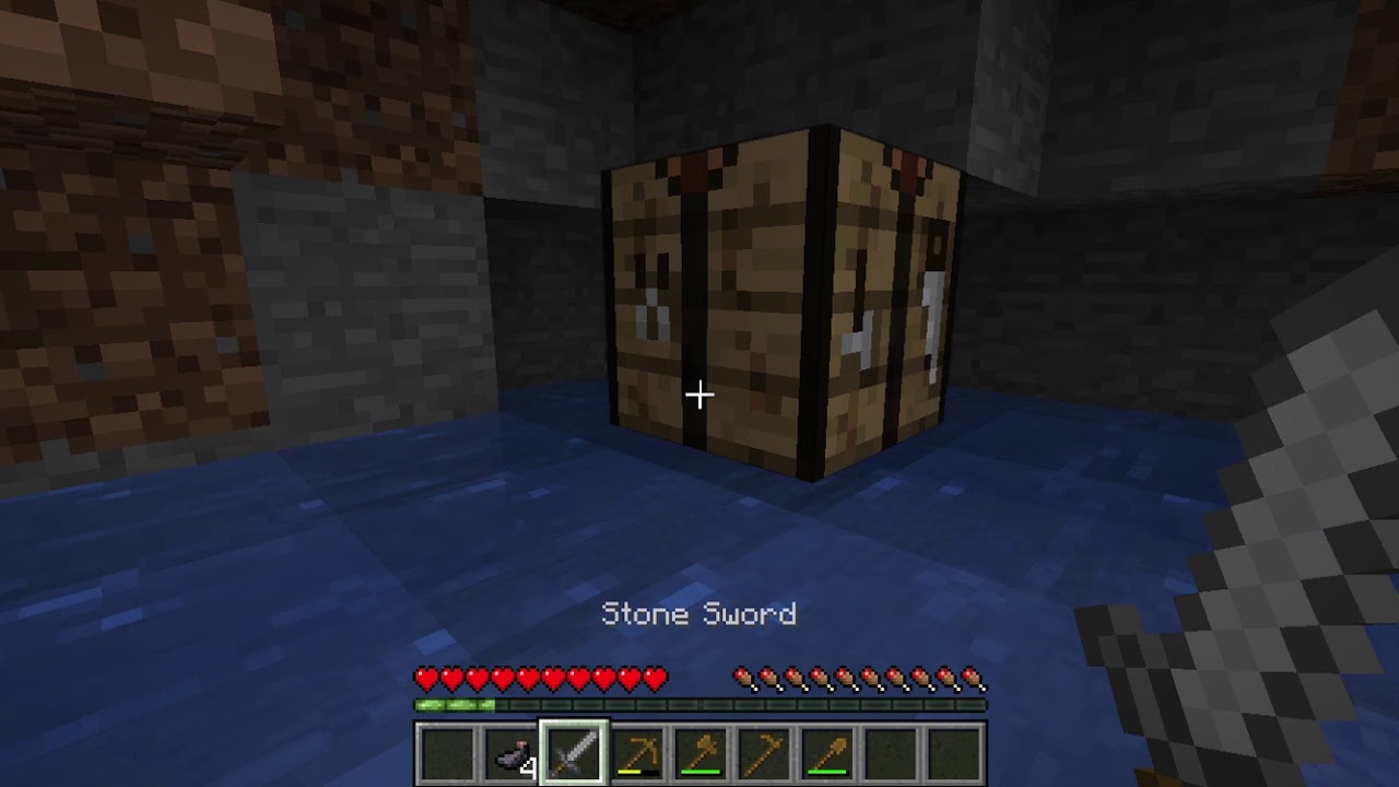 *NEW*Minecraft Survival EP. 01 [A cave in a river] - YouTube