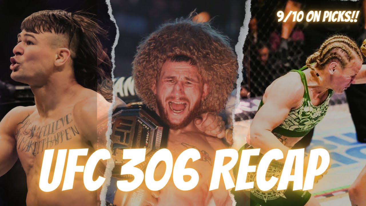 Best Card of the year?? UFC 306 Recap - YouTube