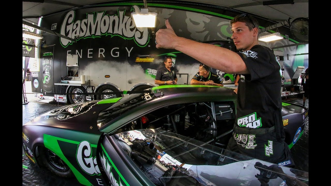 NHRA Driver Alex Laughlin talks Grip Clean - YouTube