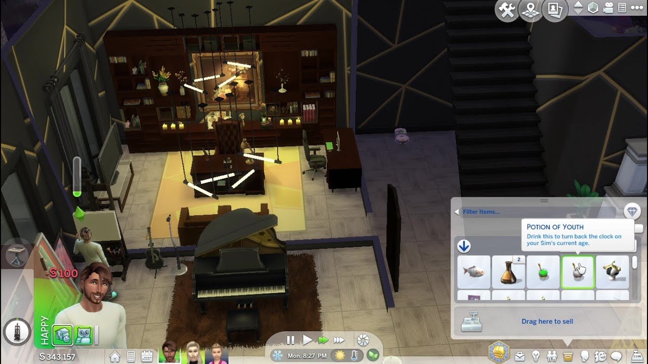 The sims 4/Develop some sims skills - YouTube