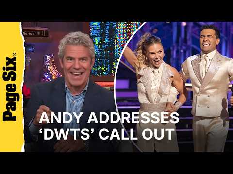 ‘Diva’ Andy Cohen apologizes to Julia Stiles after ‘DWTS’ call out