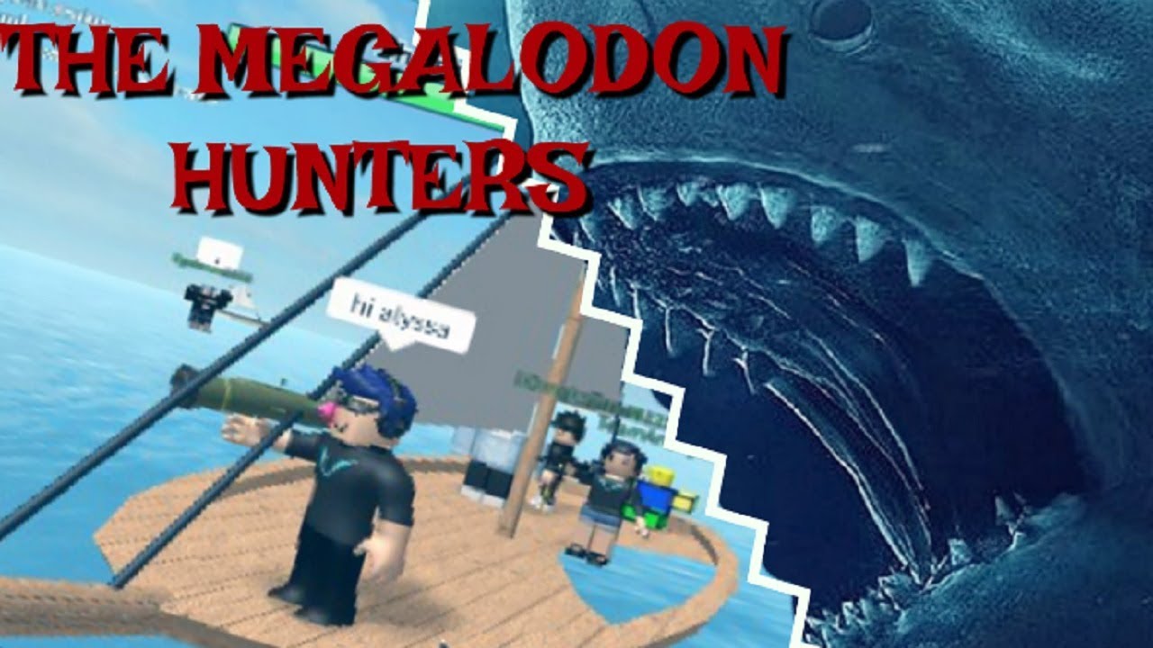 The Megalodon Hunters in Roblox [SharkBite] Teamplay!!! - YouTube