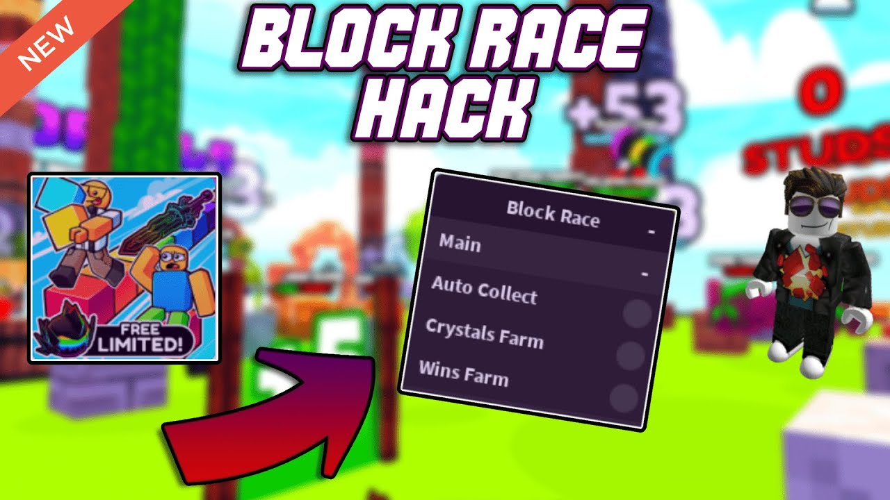 [FREE UGC] Block Race OP Script (2023) PASTEBIN - YouTube