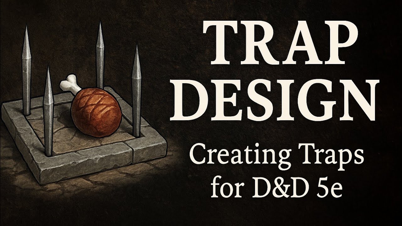 Designing Traps: Creating Immersive D&D Challenges - YouTube