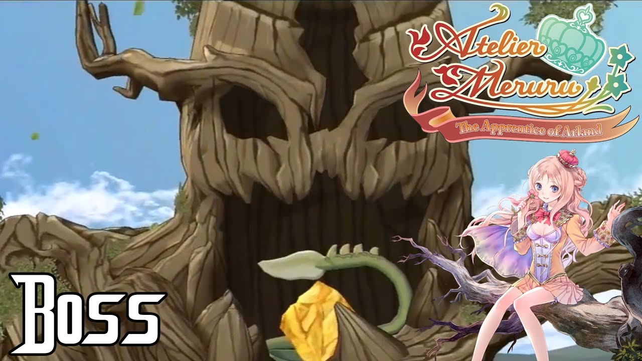 「Atelier Meruru: The Apprentice of Arland」 Boss Fight ☆Forest Spirit ...