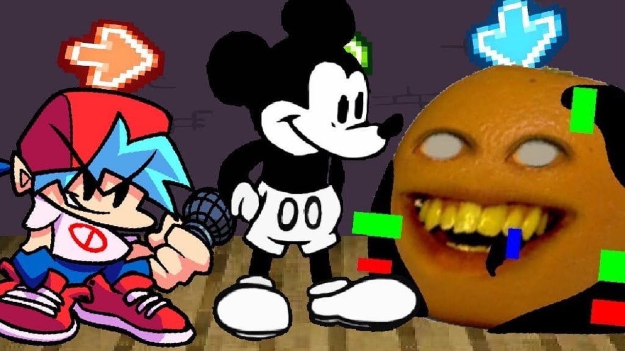 FNF Character Test | Gameplay VS Playground | bf fnf | mickey mouse fnf ...