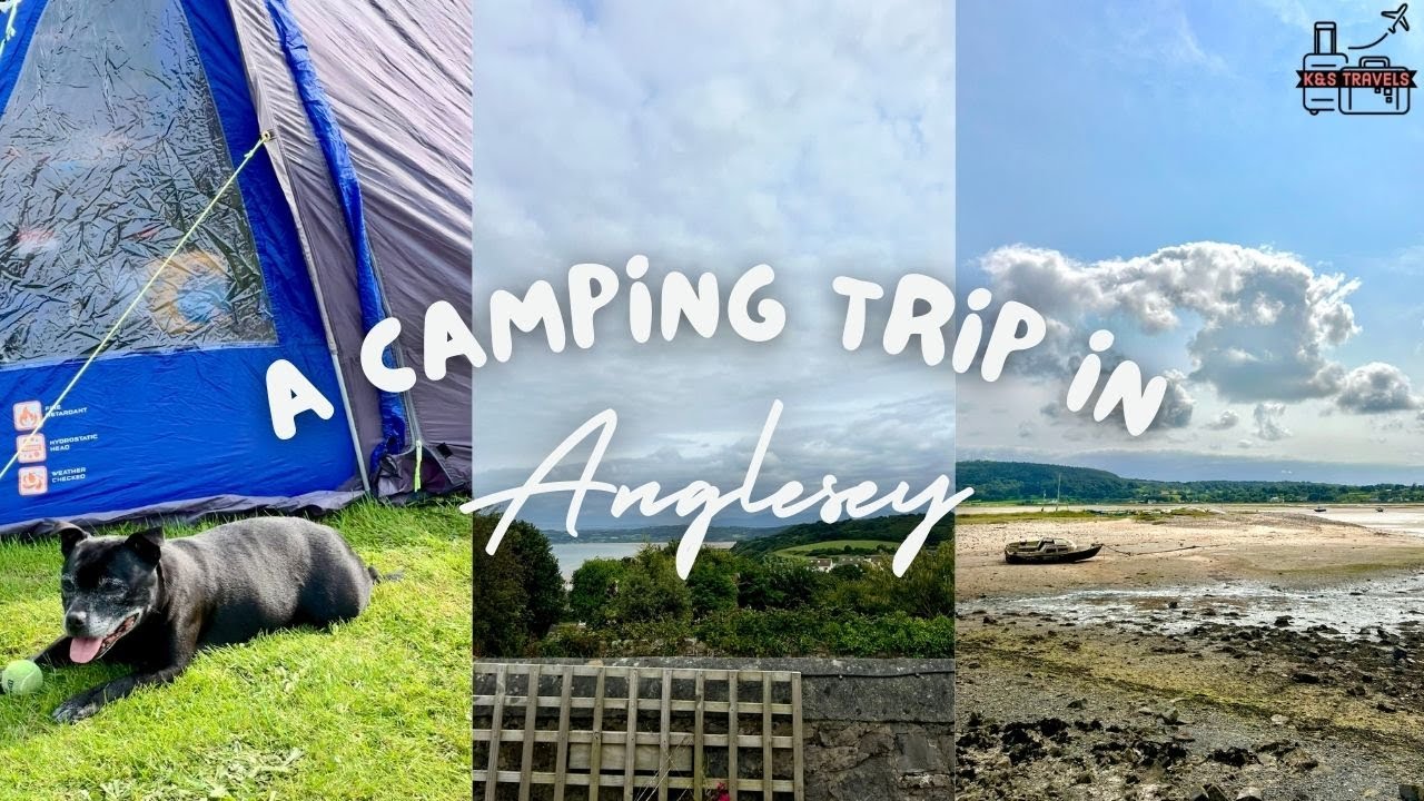 ANGLESEY VLOG | Camping at Golden Sunset Holidays, Benllech Beach, Red Wharf Bay | AUG 24 - YouTube