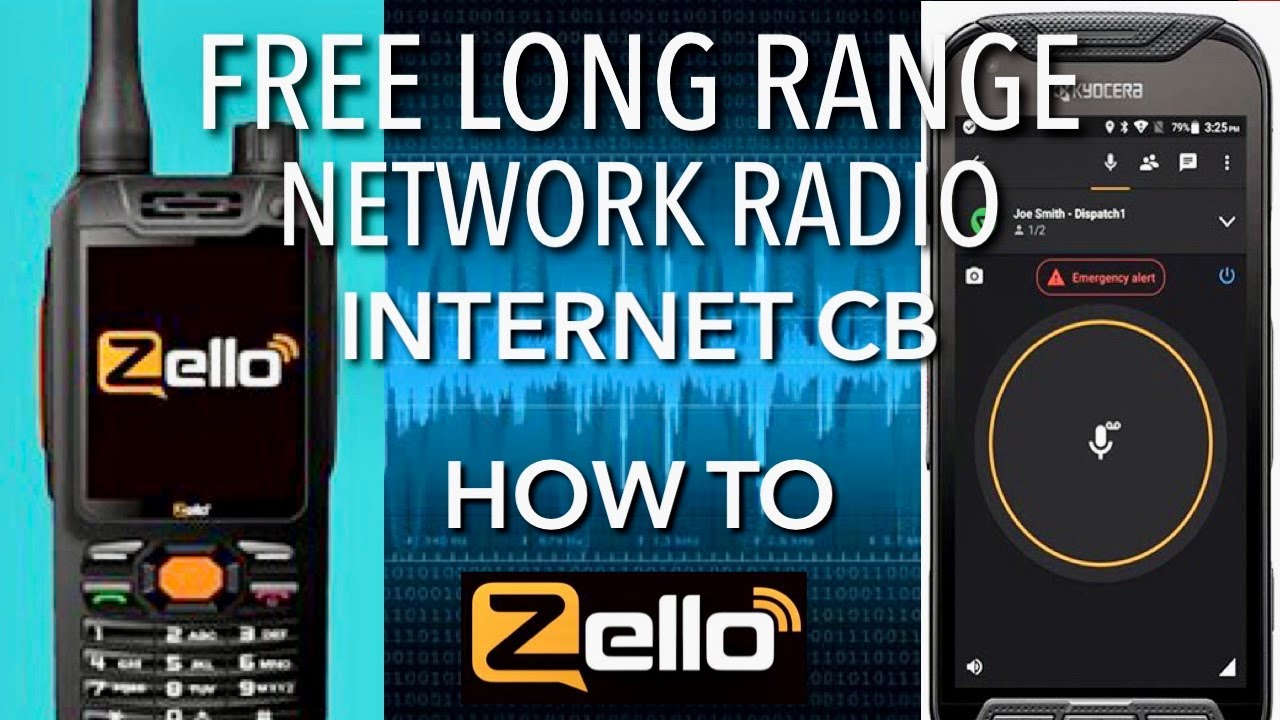 License free long range network radio. Internet cb radio. Zello walkie ...