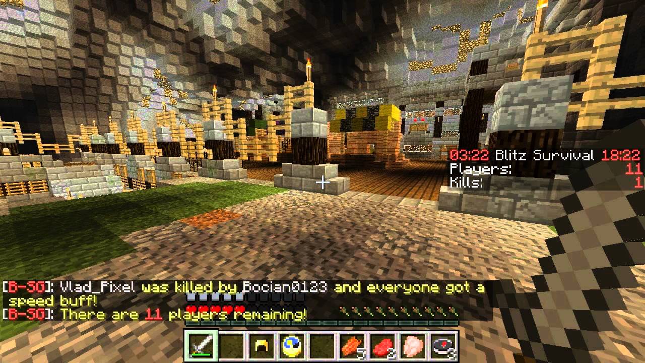 [Hypixel] Survival Games w/ Michael, Jeremy, Dylan, & Ryan "...what's ...