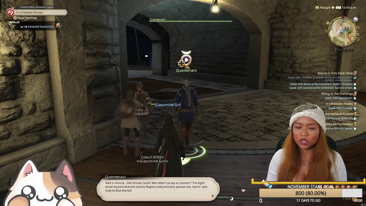 KANDY LIVE NARRATING FFXIV NPC CRAZY ACCENTS! - YouTube