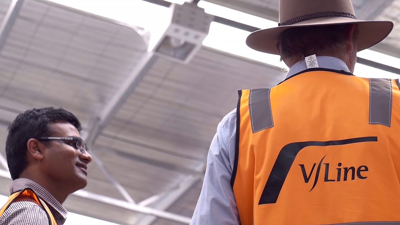 Project i-Trace - V Line - YouTube