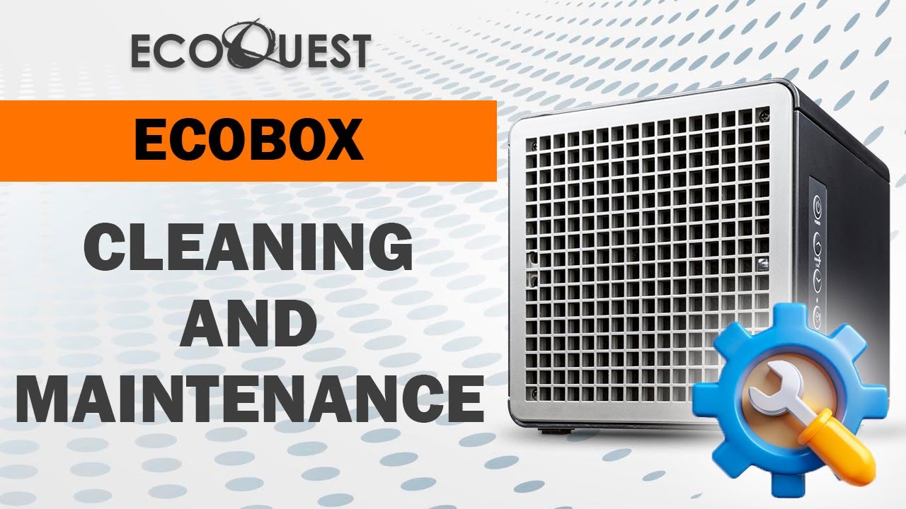 EcoBox EcoQuest cleaning and maintenance - YouTube