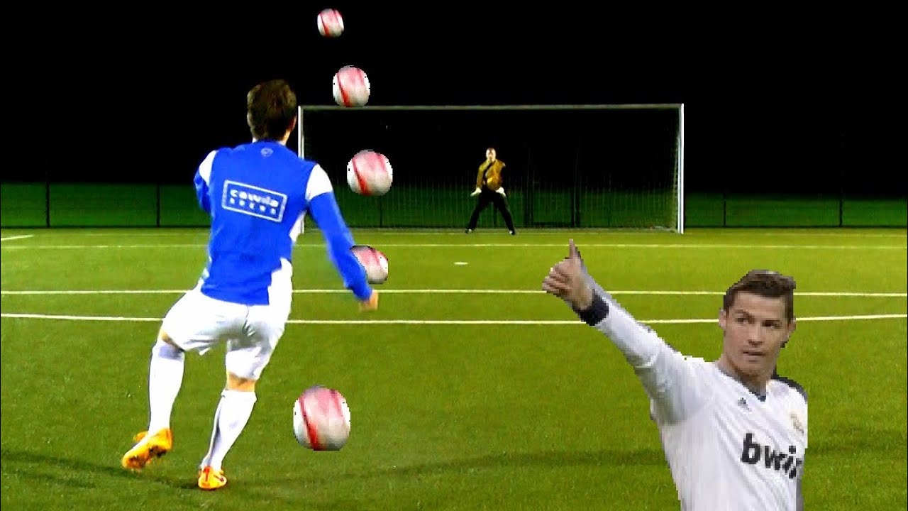 Uncut Knuckleball Shots / ~2 minutes of Freekicks in a row - YouTube
