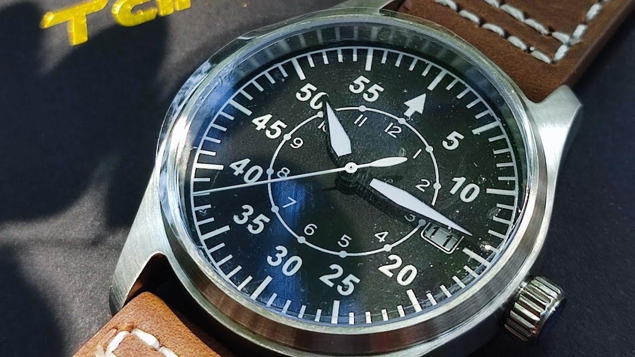 Unboxing: Tandorio Pilot's Watch. - YouTube