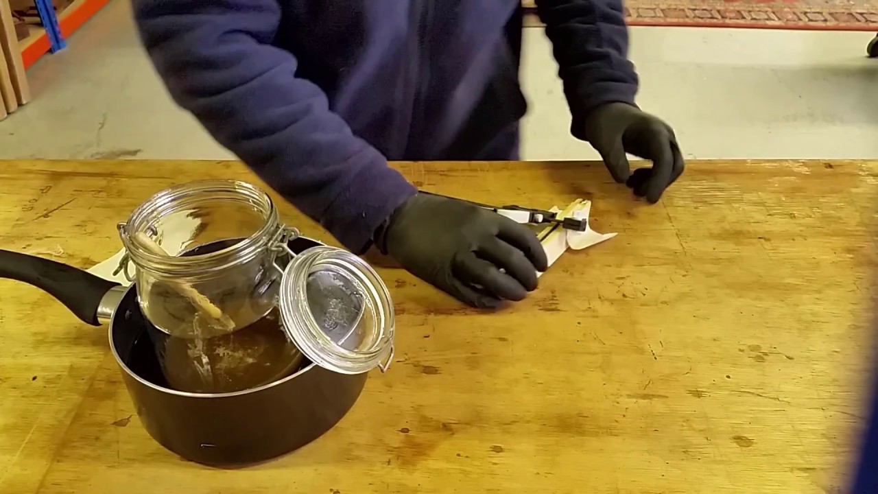 Aeolian Model Y Orchestrelle Restoration - Making A Cloth Hinge - YouTube