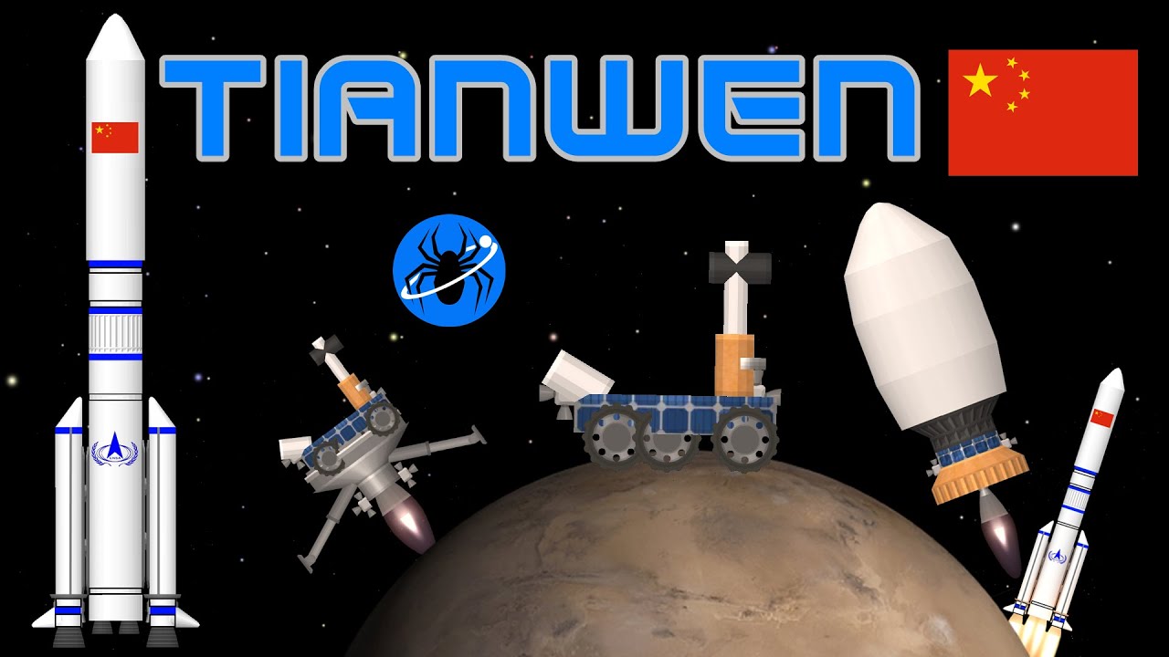 Tianwen Mars Rover in SFS !! | Spaceflight Simulator (SFS 1.5) - YouTube