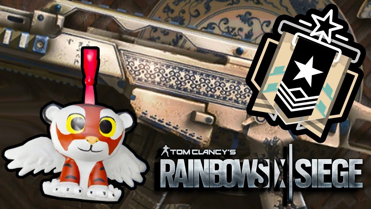 FLYING TIGER CHARM and WHITE DRAGON SKIN! - Rainbow Six Siege Ranked ...