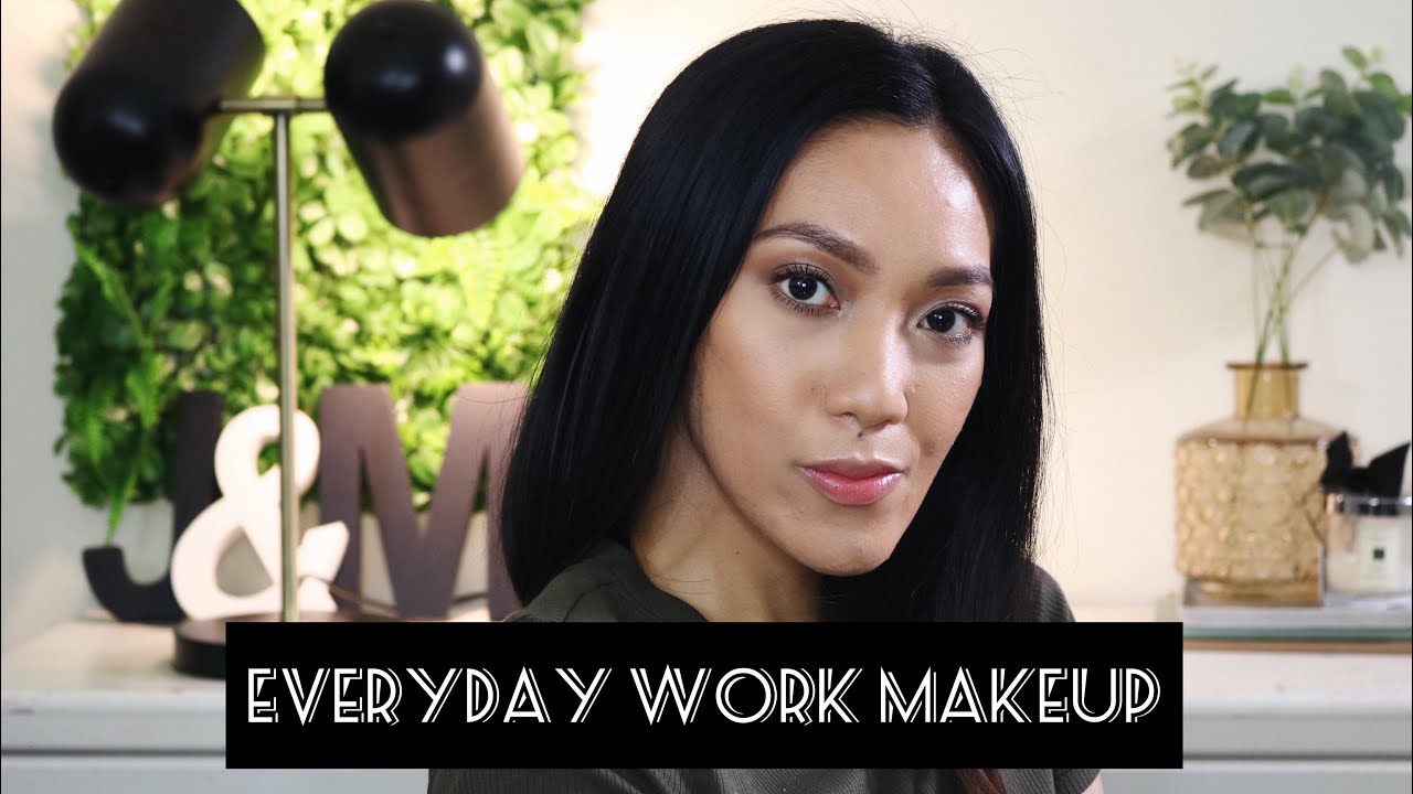 EASY WORK MAKEUP! - YouTube