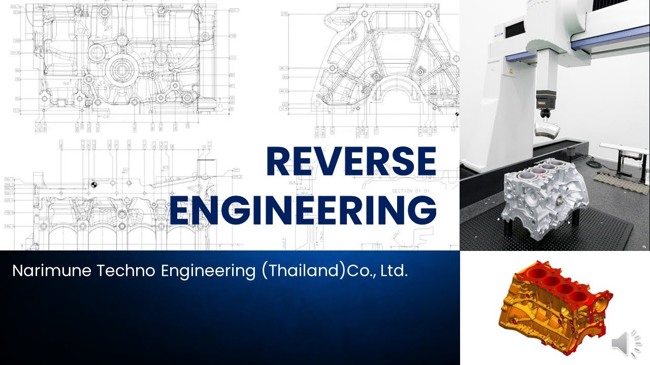 REVERSE ENGINEERING(Cylinder Block) - YouTube