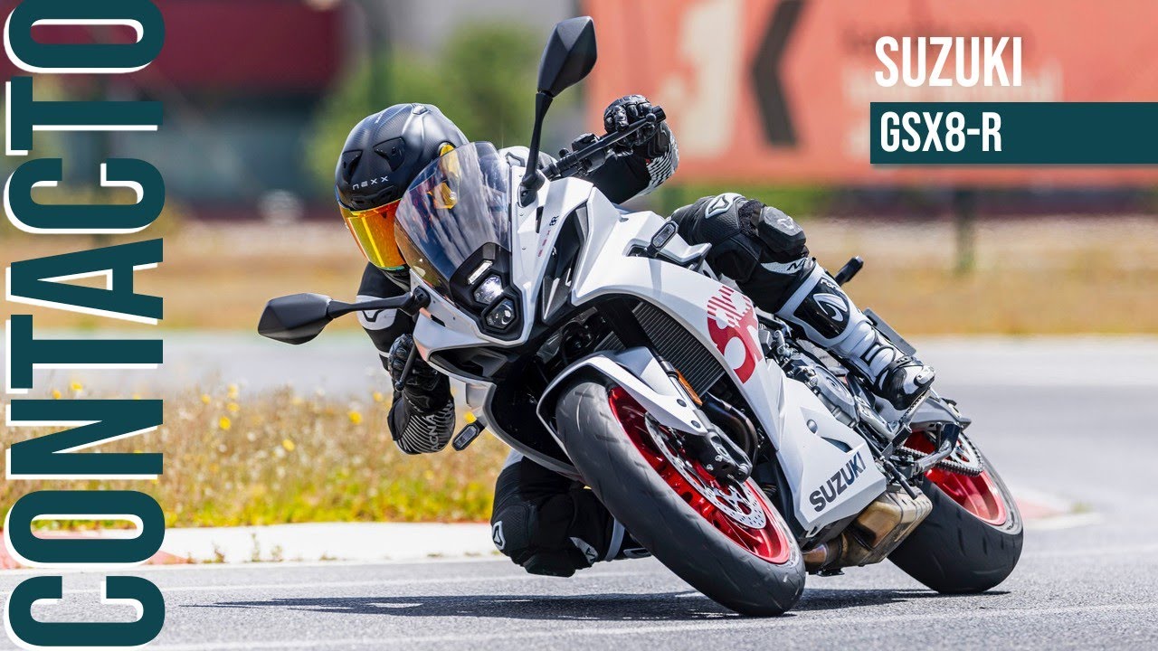 Contacto Suzuki GSX8-R - Avanços com bom senso - YouTube