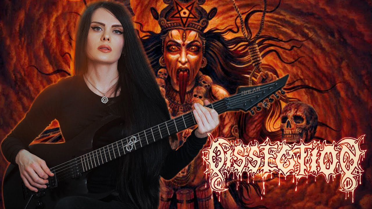 Dissection - Maha Kali (guitar cover by Elena Verrier) - YouTube