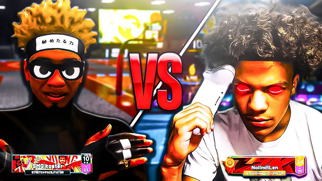 NOLIMIT LEN vs KOSTER 1v1 on NBA 2K22! I Called out The BEST 1s PLAYER ...