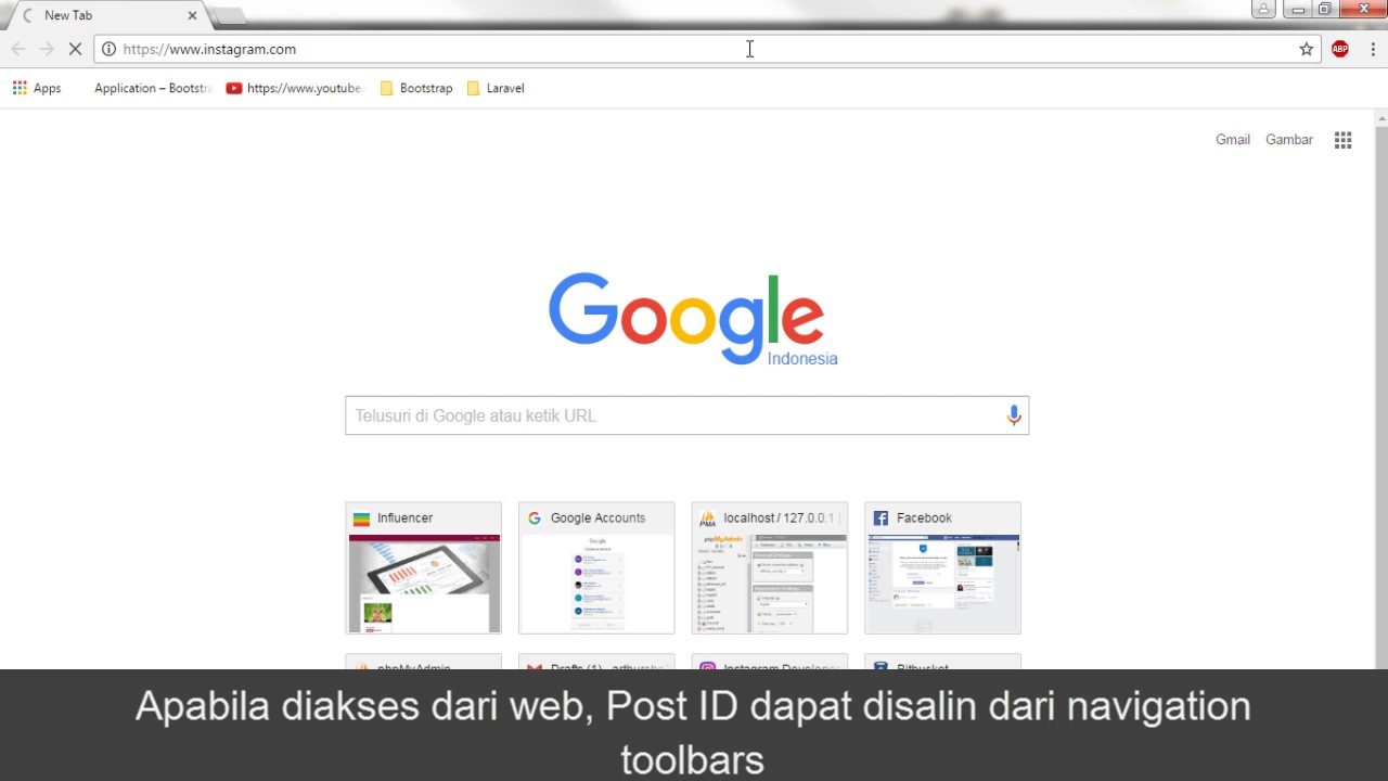 Instagram Post ID - YouTube