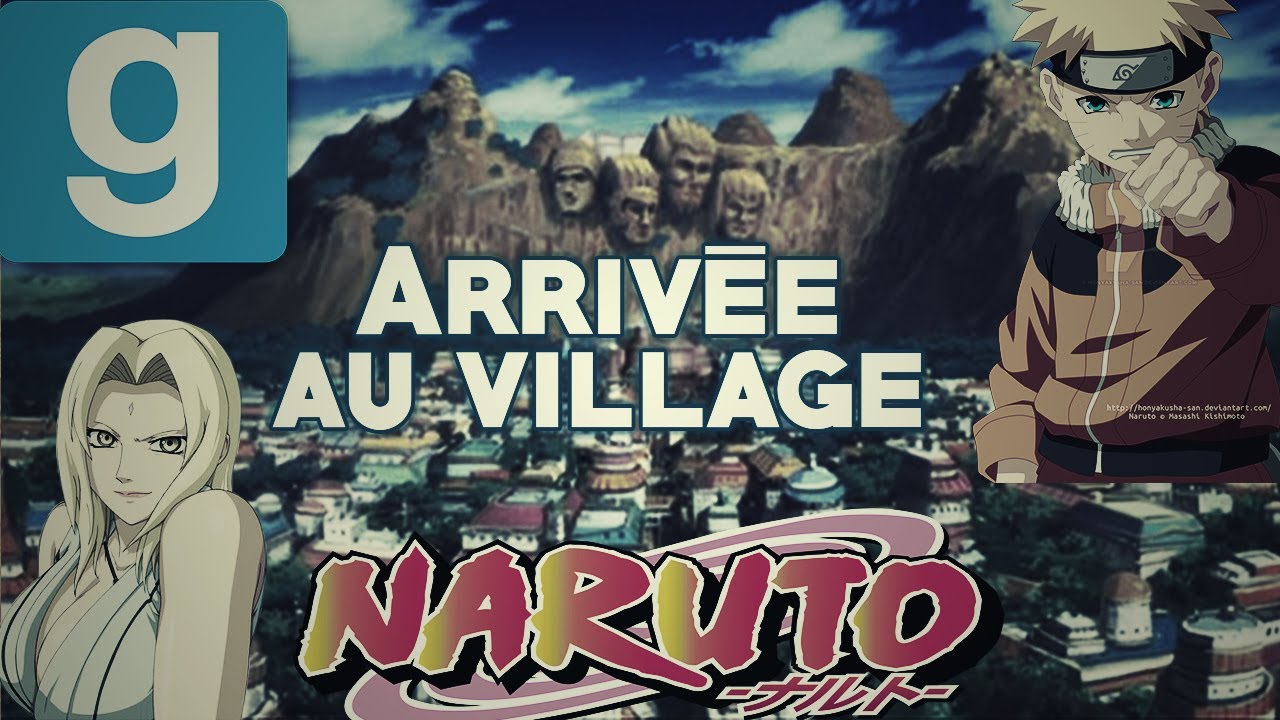 ON DÉBARQUE DANS LE VILLAGE DE KONOHA!!! GMOD NARUTO RP #1 - YouTube