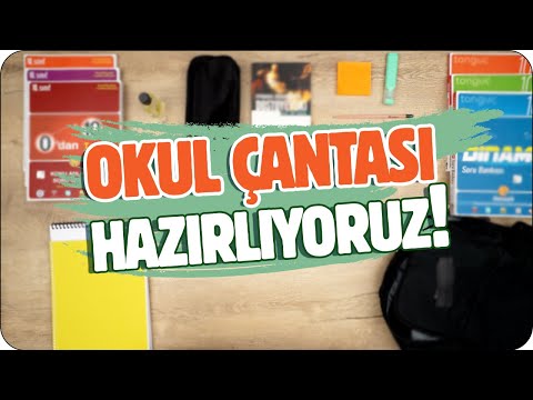 Lisenin İlk Haftası Okul Çantasında Neler Olmalı? | Okul Çantası Hazırlıyoruz 🎒