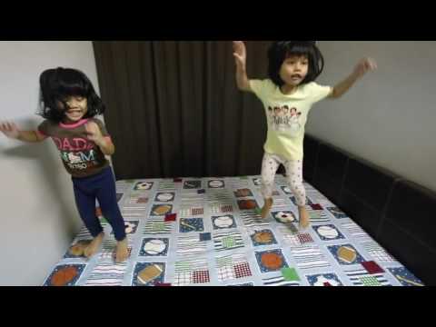 Cadar Patchwork  maintain tegang walaupon anak melompat sakan