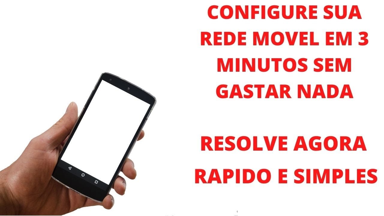 Como configurar a rede movel do telefone - YouTube