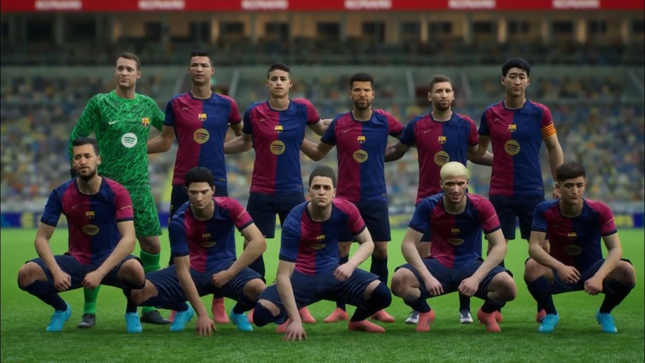 El mejor partido del BARCELONA | 15-0 😎 | eFootball | BITGAMER - YouTube