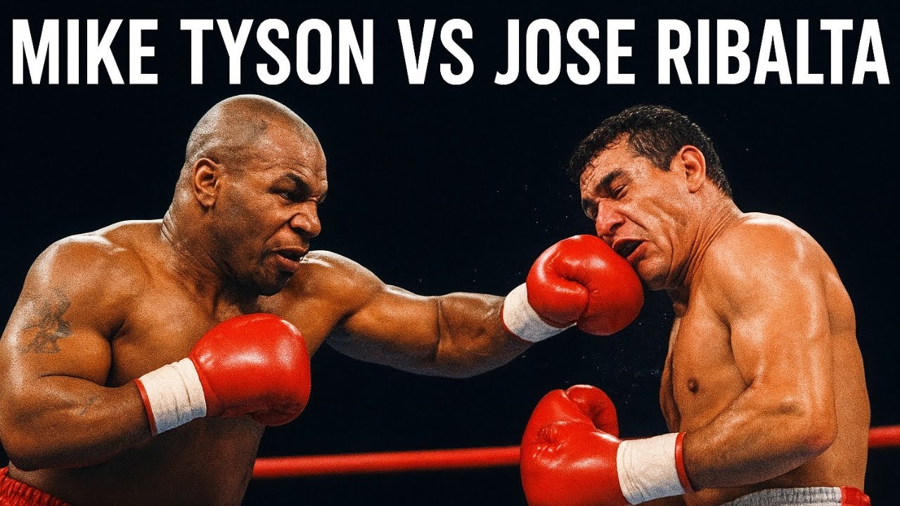 Mike Tyson (USA) vs Jose Ribalta (Cuba) | Brutal KNOCKOUT Fight ...