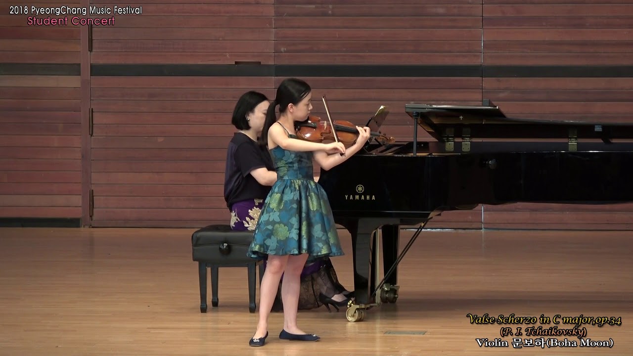 제15회 평창대관령음악제 / Valse Scherzo in C major,op 34(P. I. Tchaikovsky) - Vn ...