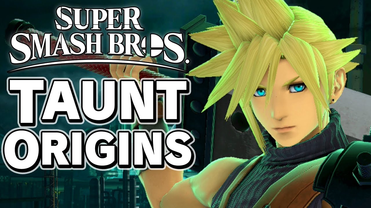 Super Smash Bros. Taunt Origins - 3DS/Wii U Fighters – Aaronitmar - YouTube