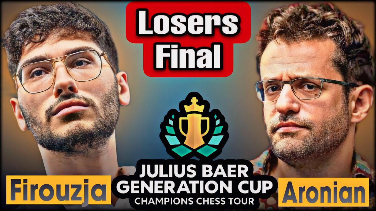 Alireza vs Aronian - Losers Final | Julius Baer Generation Cup 2024 ⚡ ...