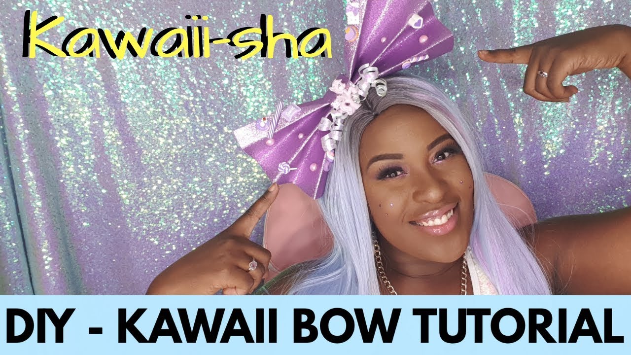 Kawaii-sha : DIY KAWAII BOW TUTORIAL - YouTube