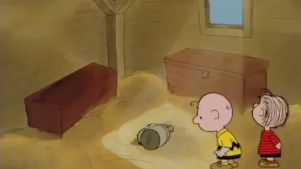 Charlie Brown meets Snoopy for the first time - YouTube