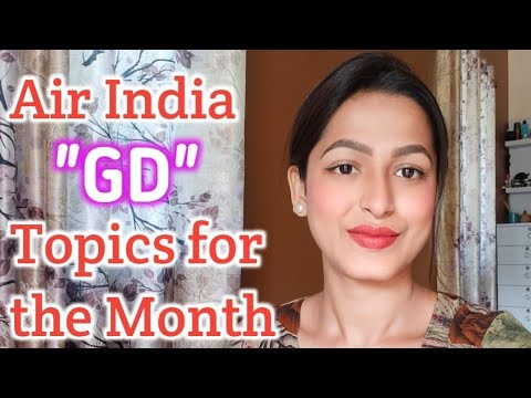 Air India current GD topics | Swapna Suhana | - YouTube