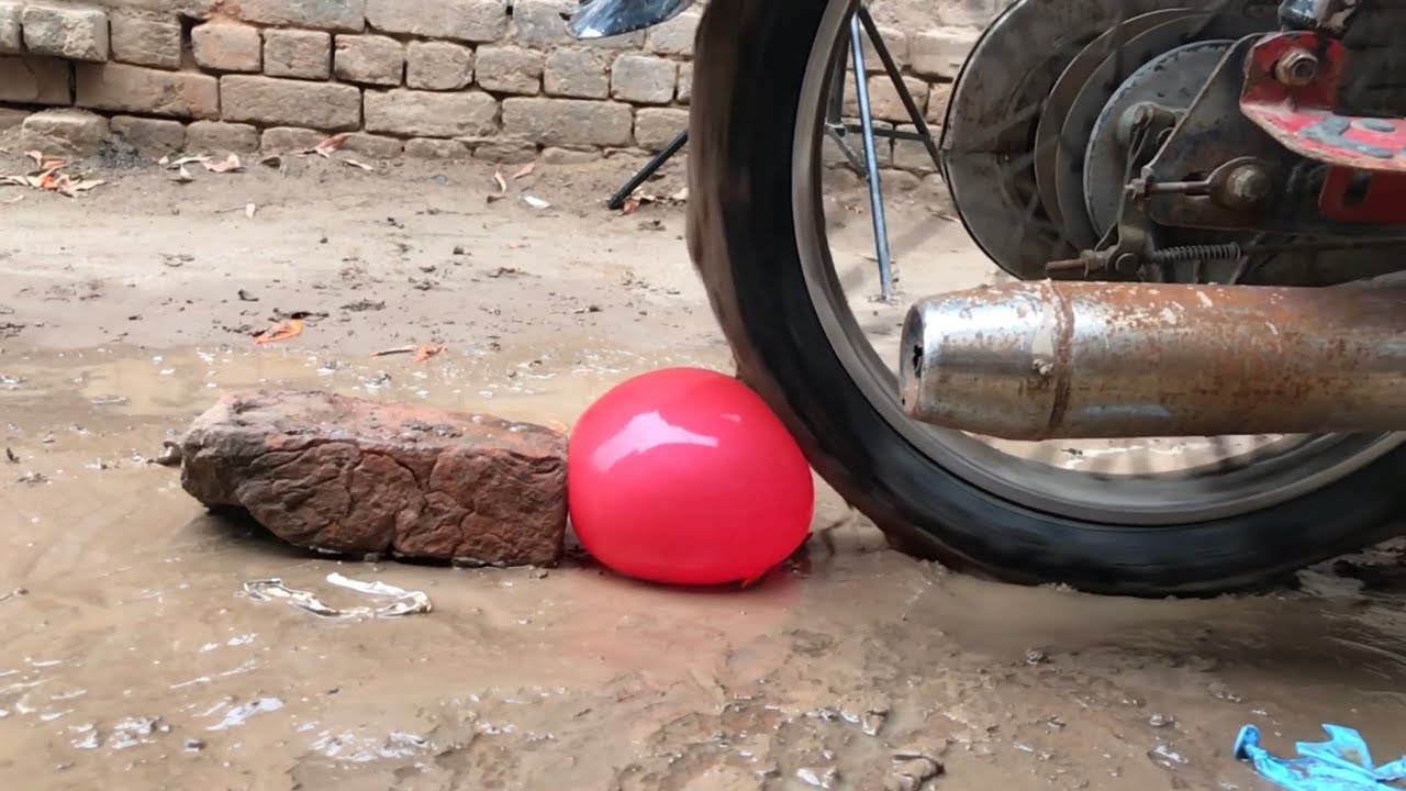 Popping Balloon Outdoor Balloon Popping Three Ways Balloon Water Test ...