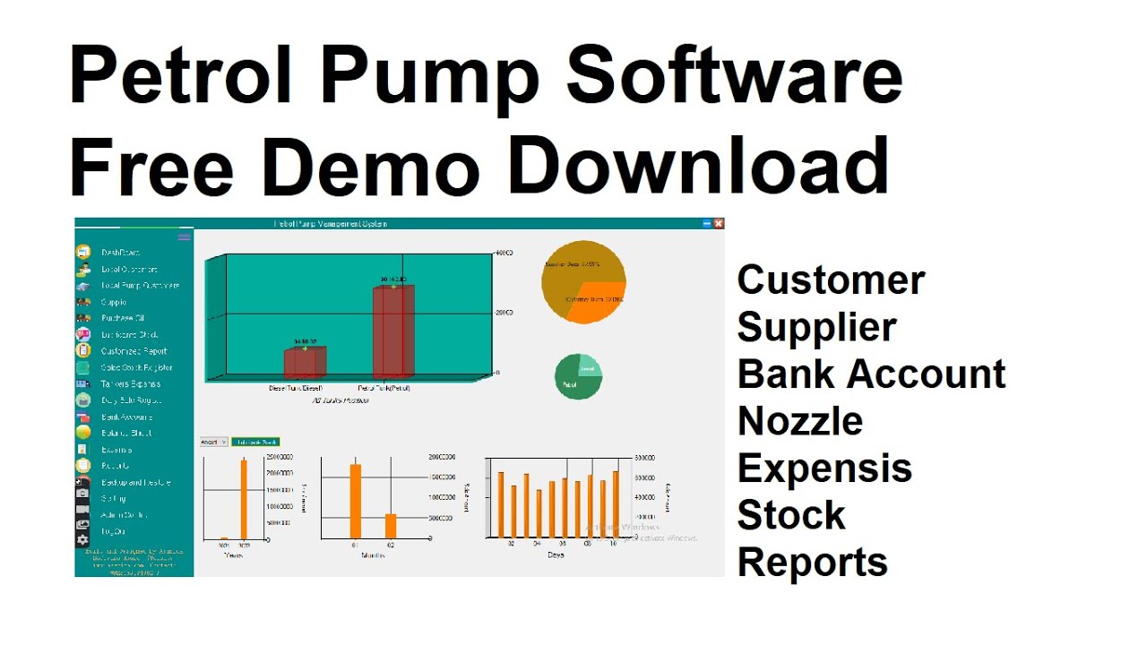 petrol pump | Software | Free Demo - YouTube