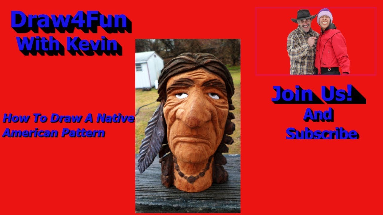 How To Draw A Native American Pattern /Drawing - YouTube