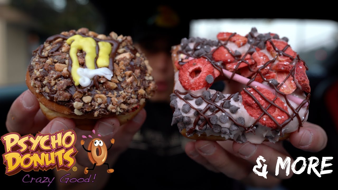 Psycho Donuts | Sushi and More | Cheat Day #22 - YouTube