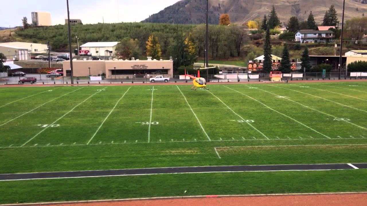 Lake Chelan Helicopters Drying Chelan Field 2 - YouTube