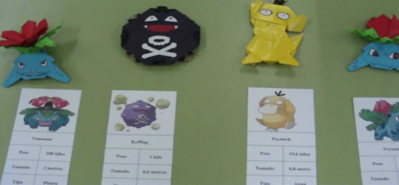 Pokemon Origami - YouTube