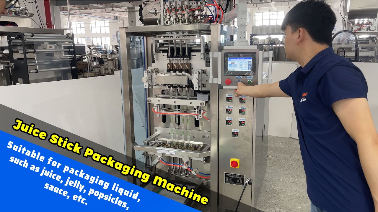 Multi Track Juice Jelly Stick Packing Machine Liquid StickPackaging ...