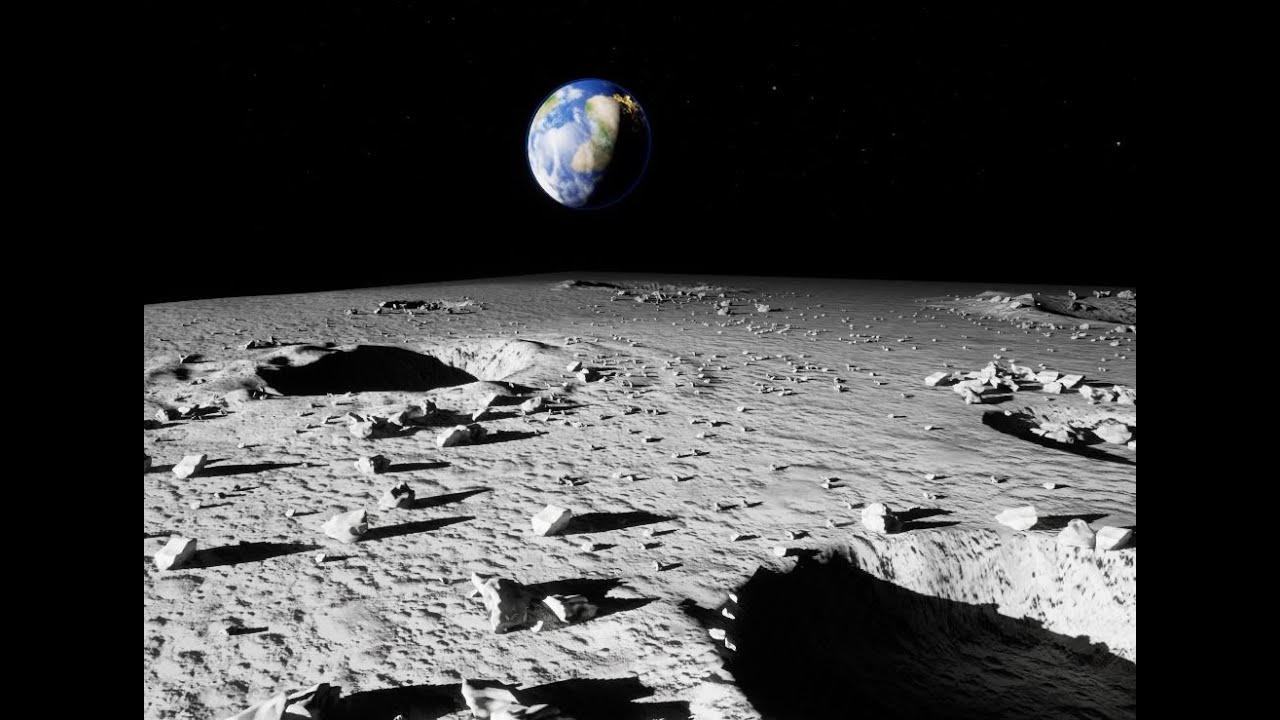 Earth view from the moon tutorial ( Unreal Engine 5 ) - YouTube